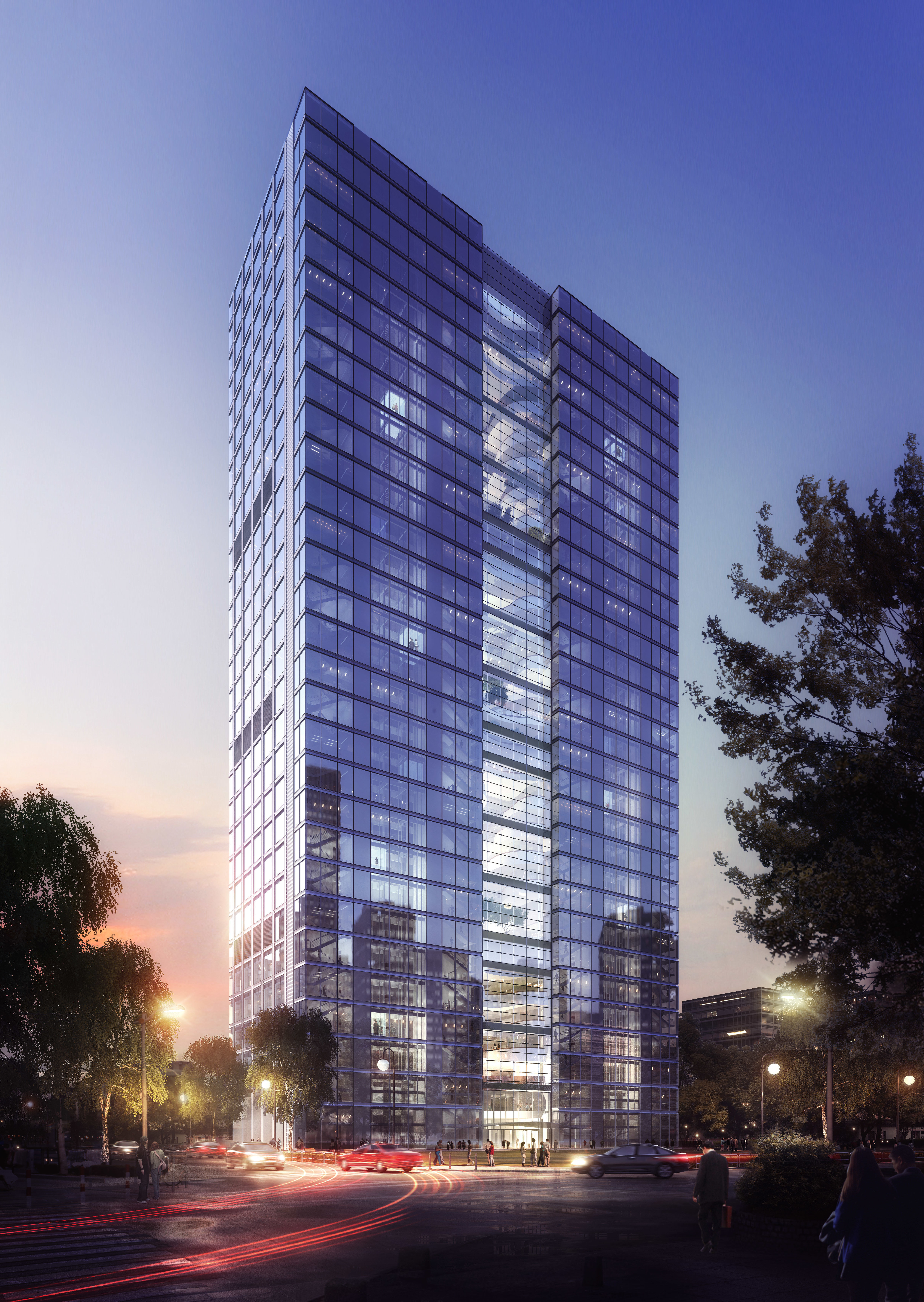 Skyscraper Office Building 016 3D model | CGTrader