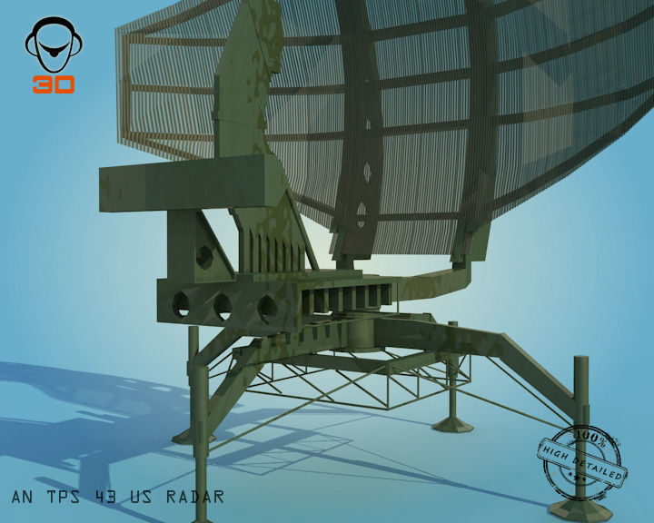 AN TPS 43 US 3D model | CGTrader