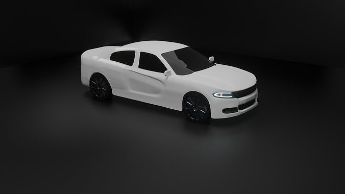dodge charger free 3D model | CGTrader
