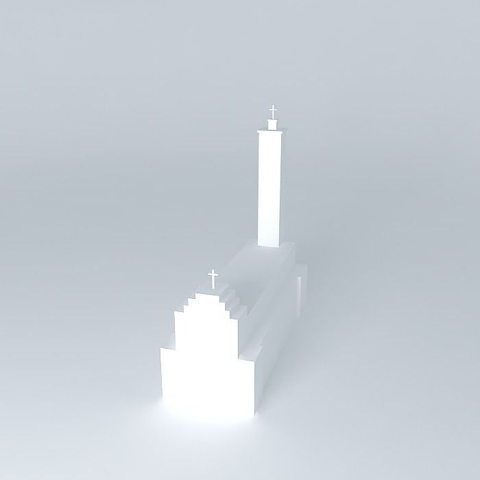 Christs Resurrection Church free 3D model | CGTrader