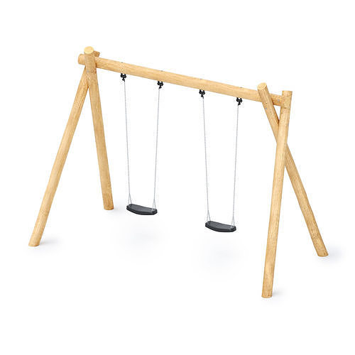 Swing Robinia with 2 seats 3D model | CGTrader