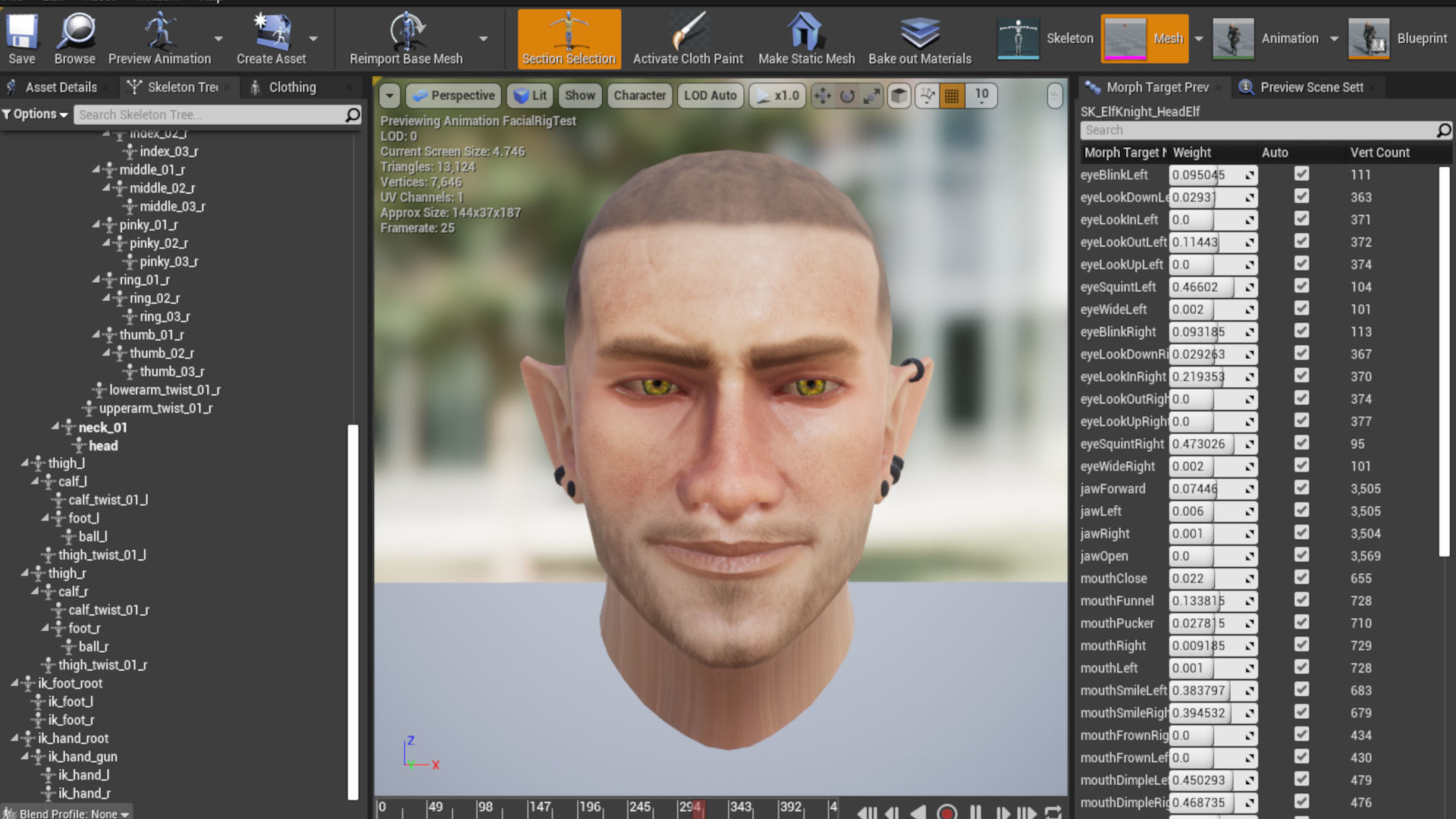 3D model Elf Knight Character VR / AR / low-poly rigged | CGTrader