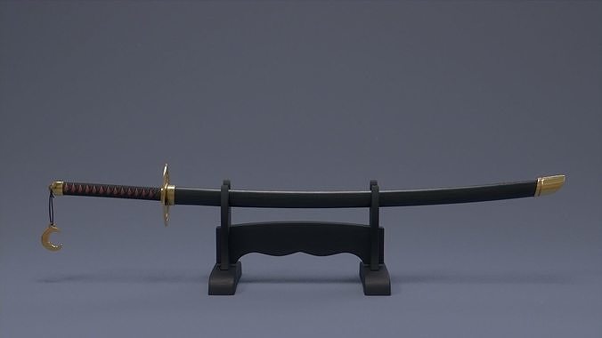 Simple Katana 3D model | CGTrader