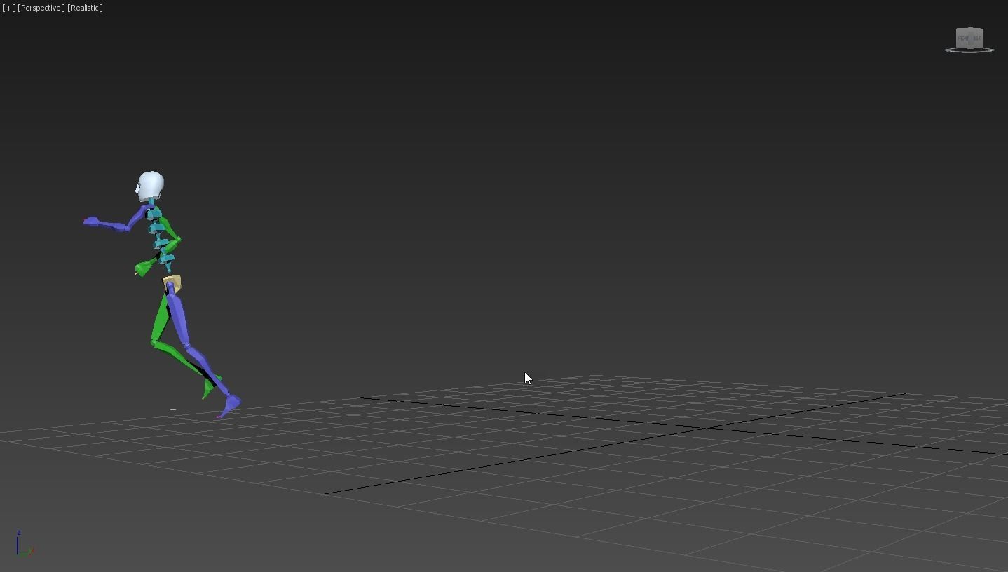 Parkour Front Flip 3 3D model animated | CGTrader