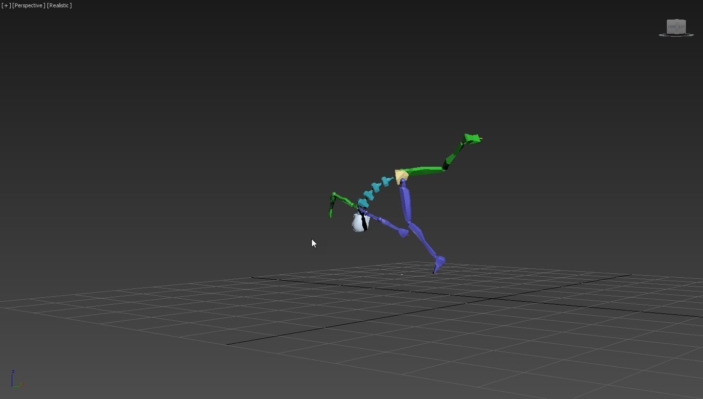 Parkour Front Flip 3 3D model animated | CGTrader
