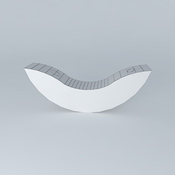 Banana rocking chair 3D model | CGTrader