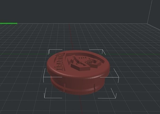 abarth wheel cups 3D model 3D printable | CGTrader