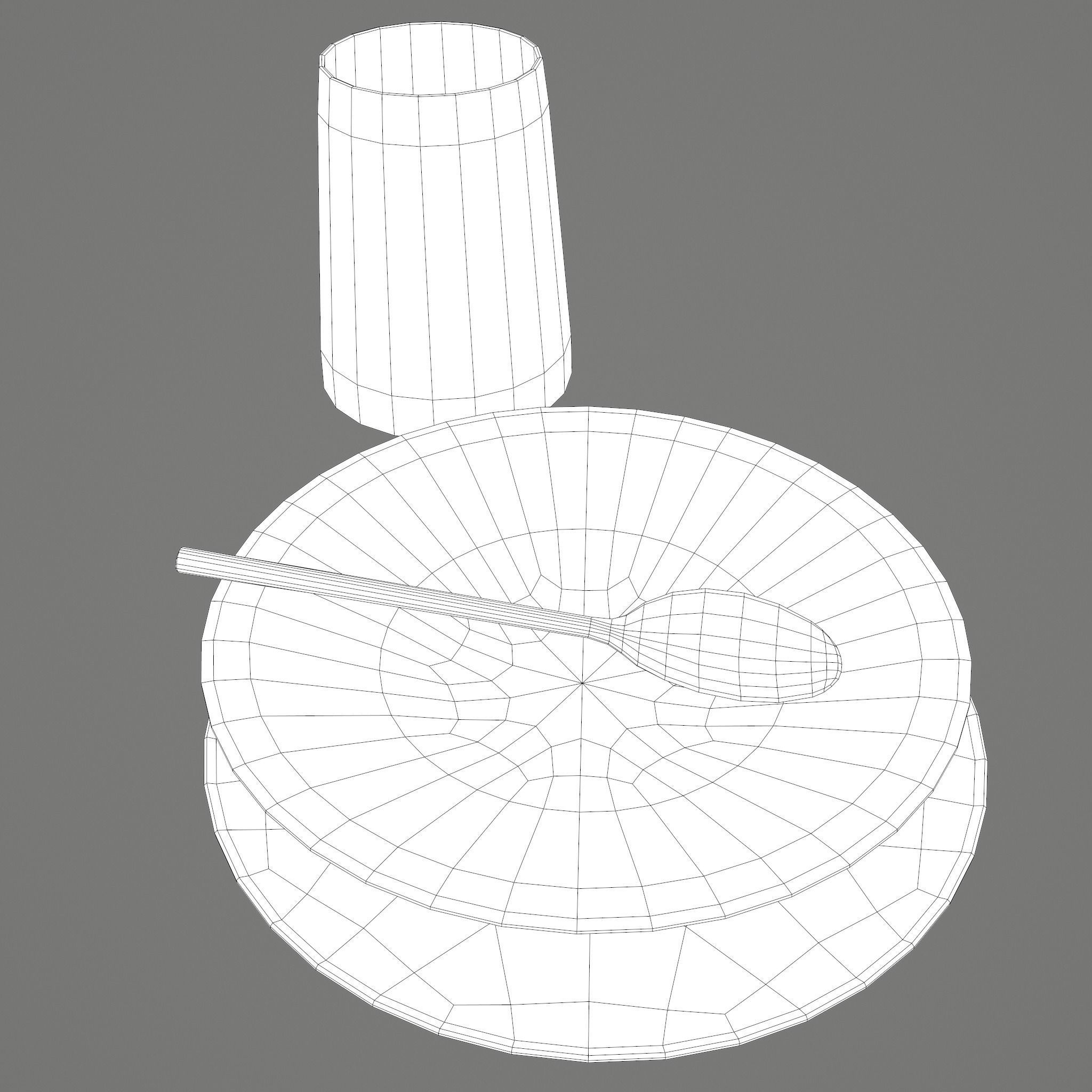 Medieval Metal Dishes free VR / AR / low-poly 3D model | CGTrader