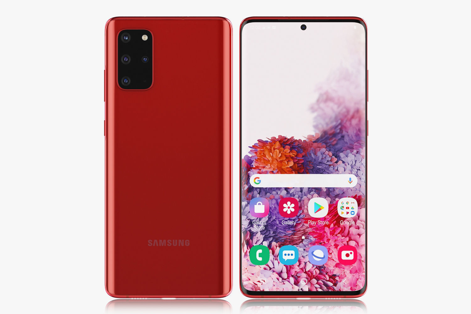 Samsung Galaxy S20 Plus 5G All colors 3D model | CGTrader