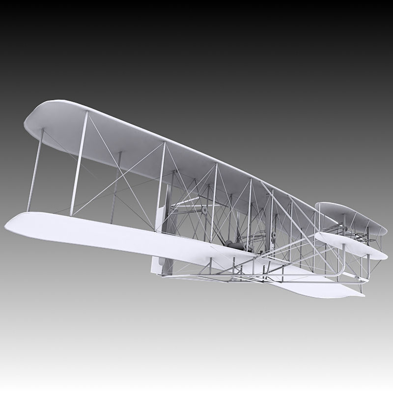 1903 Wright Flyer 3D model | CGTrader