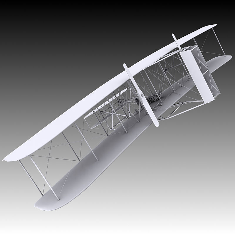 1903 Wright Flyer 3D model | CGTrader