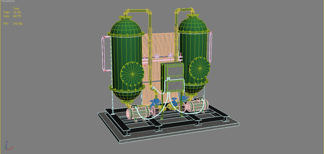 Industrial Part 1 3D model | CGTrader