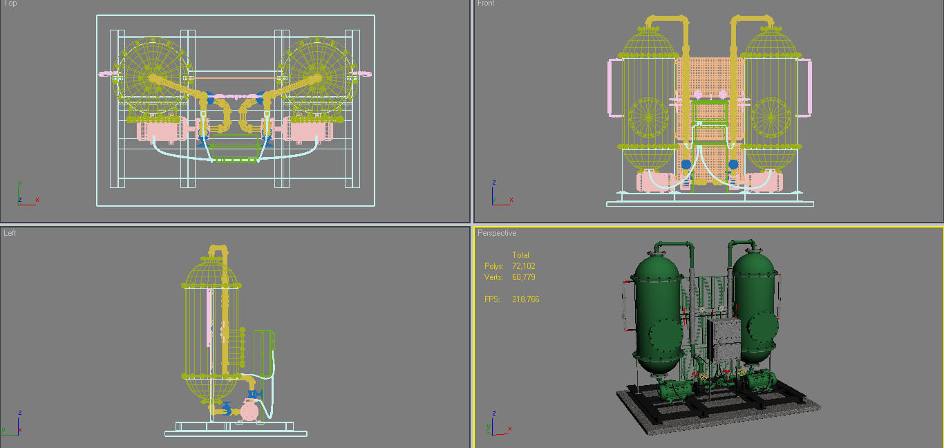 Industrial Part 1 3D model | CGTrader