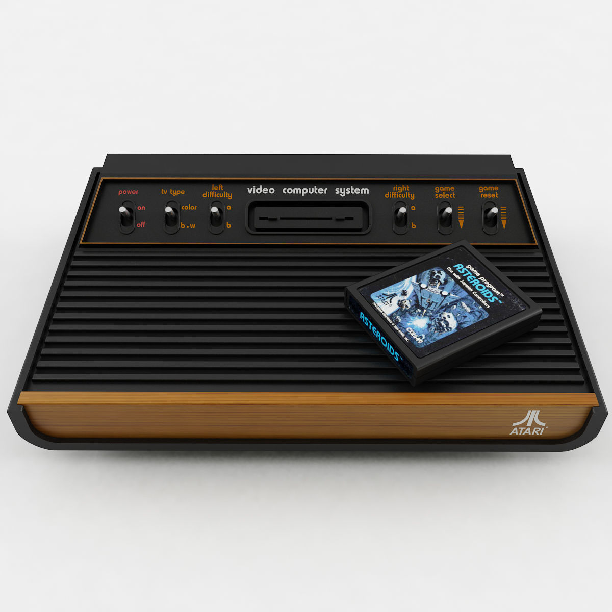 Atari 2600 VCS 3D model | CGTrader
