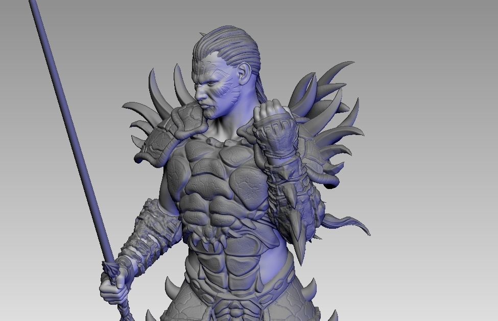 Darth Krayt standing pose 3D model 3D printable | CGTrader