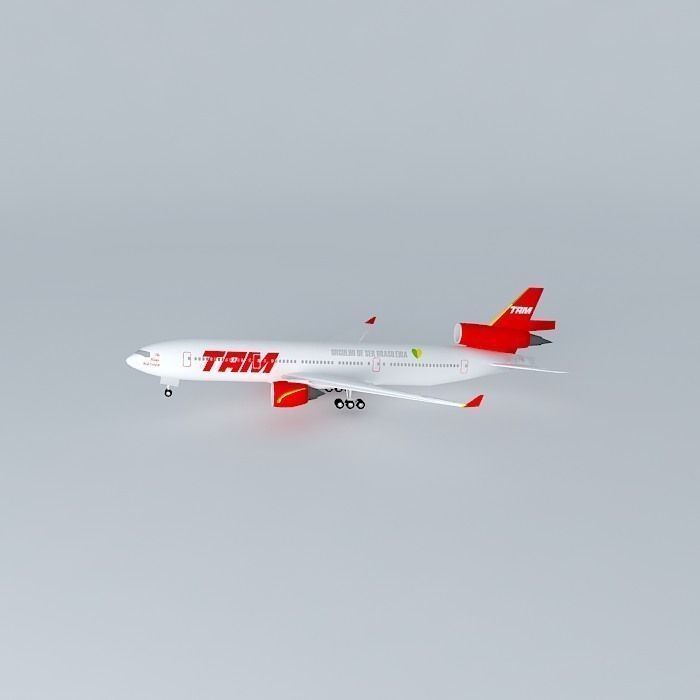 Plane of tam free 3D model | CGTrader