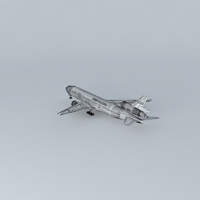 Plane of tam free 3D model | CGTrader