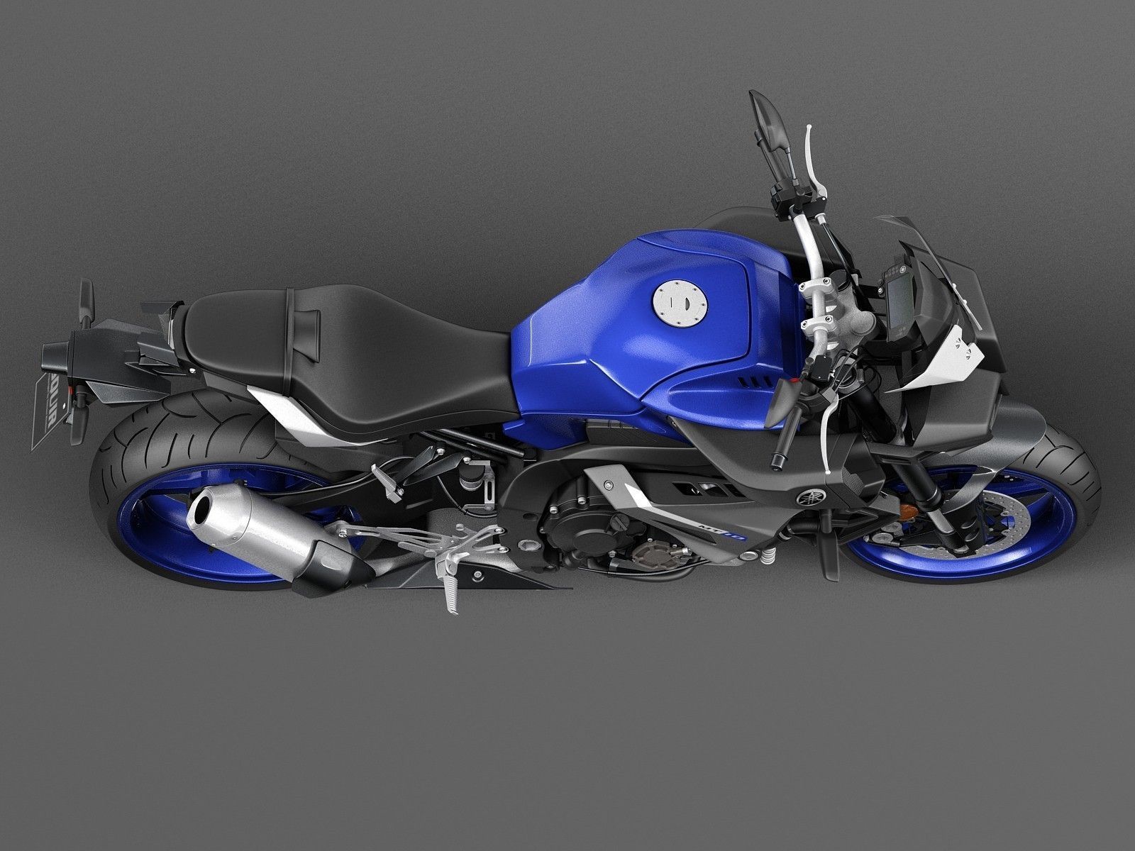 Yamaha MT-10 2016 3D model | CGTrader