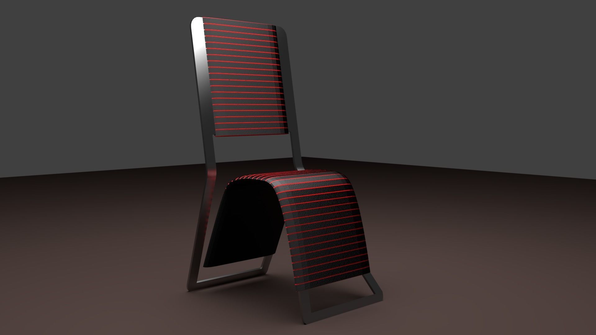 The Next Chair Modern Futuristic 3D model | CGTrader