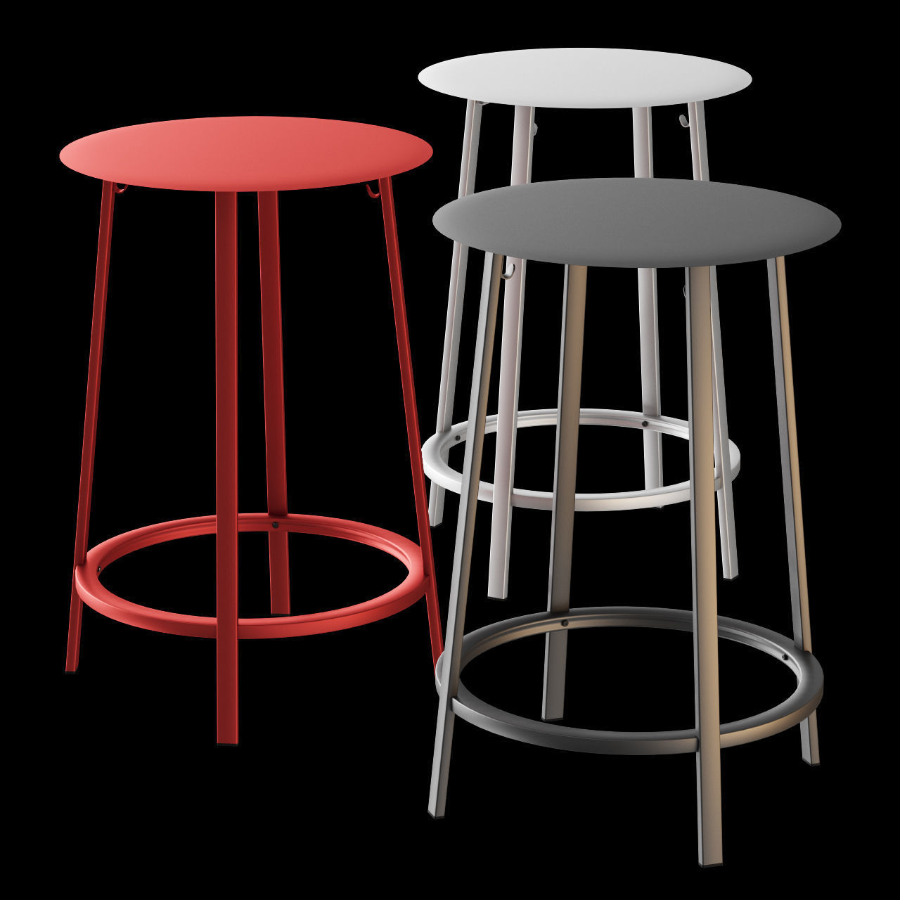 HAY Revolver Table 3D model | CGTrader