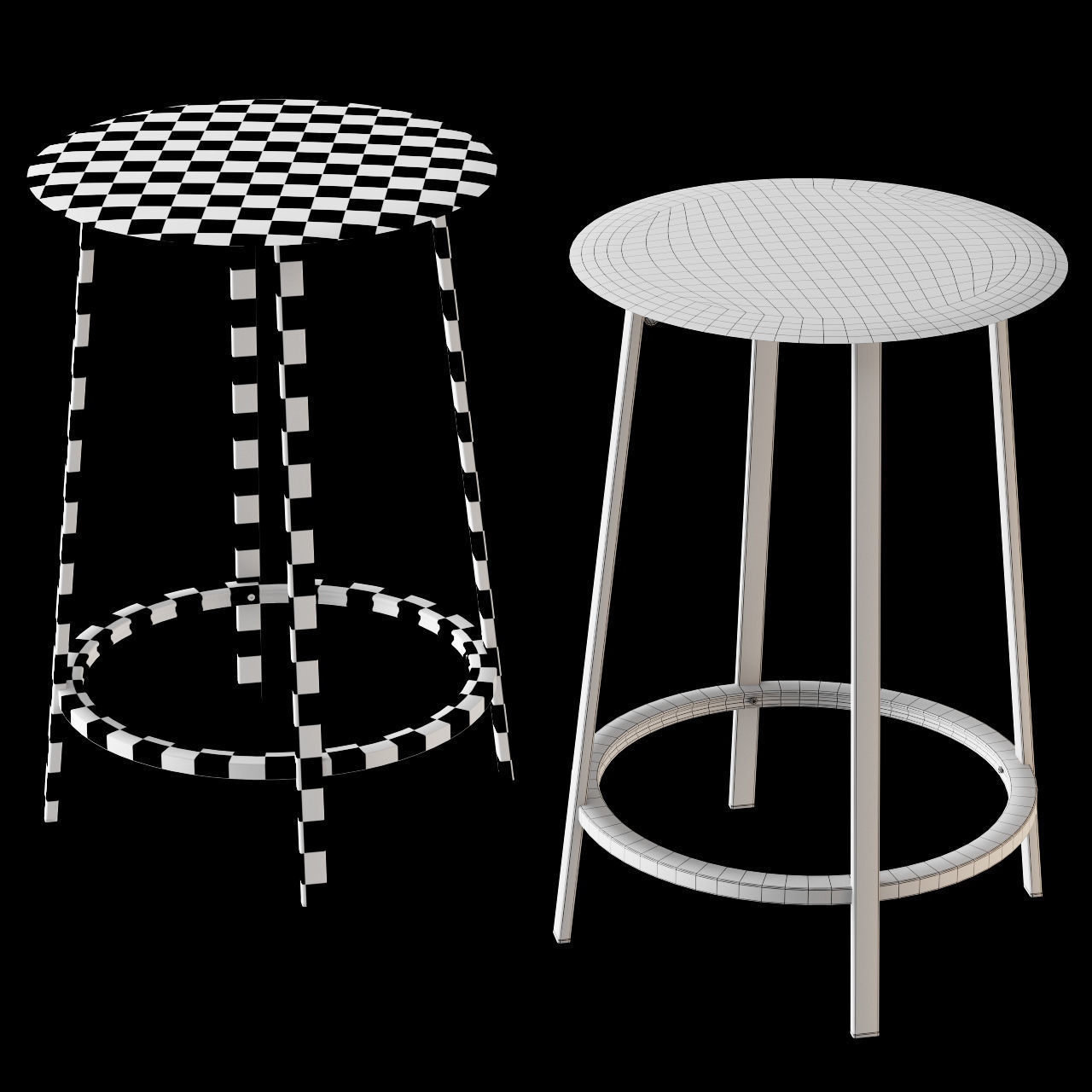 HAY Revolver Table 3D model | CGTrader