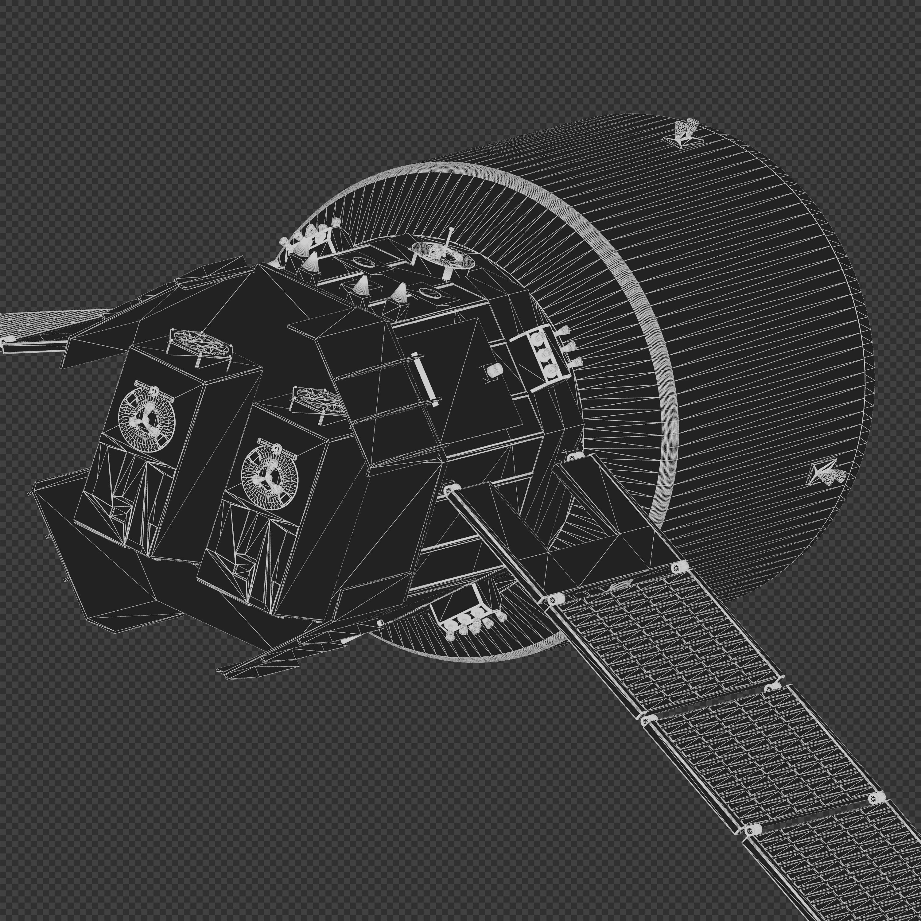 HTV-X japanese space station 3D model | CGTrader