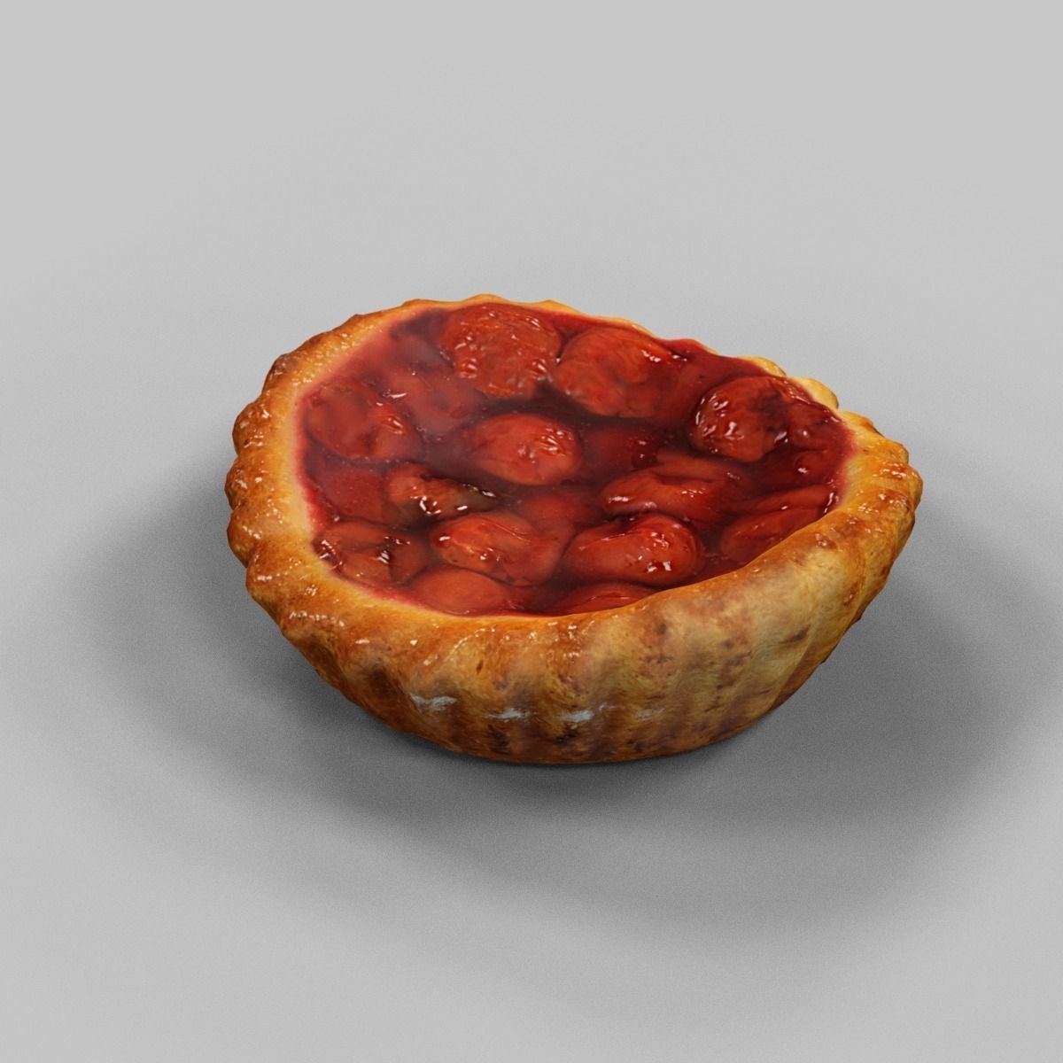 3D model Cherry Pie VR / AR / low-poly | CGTrader
