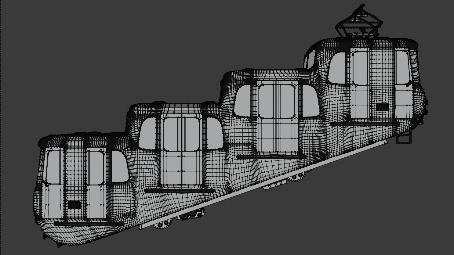 Kyiv Funicular train 1959 3D model | CGTrader
