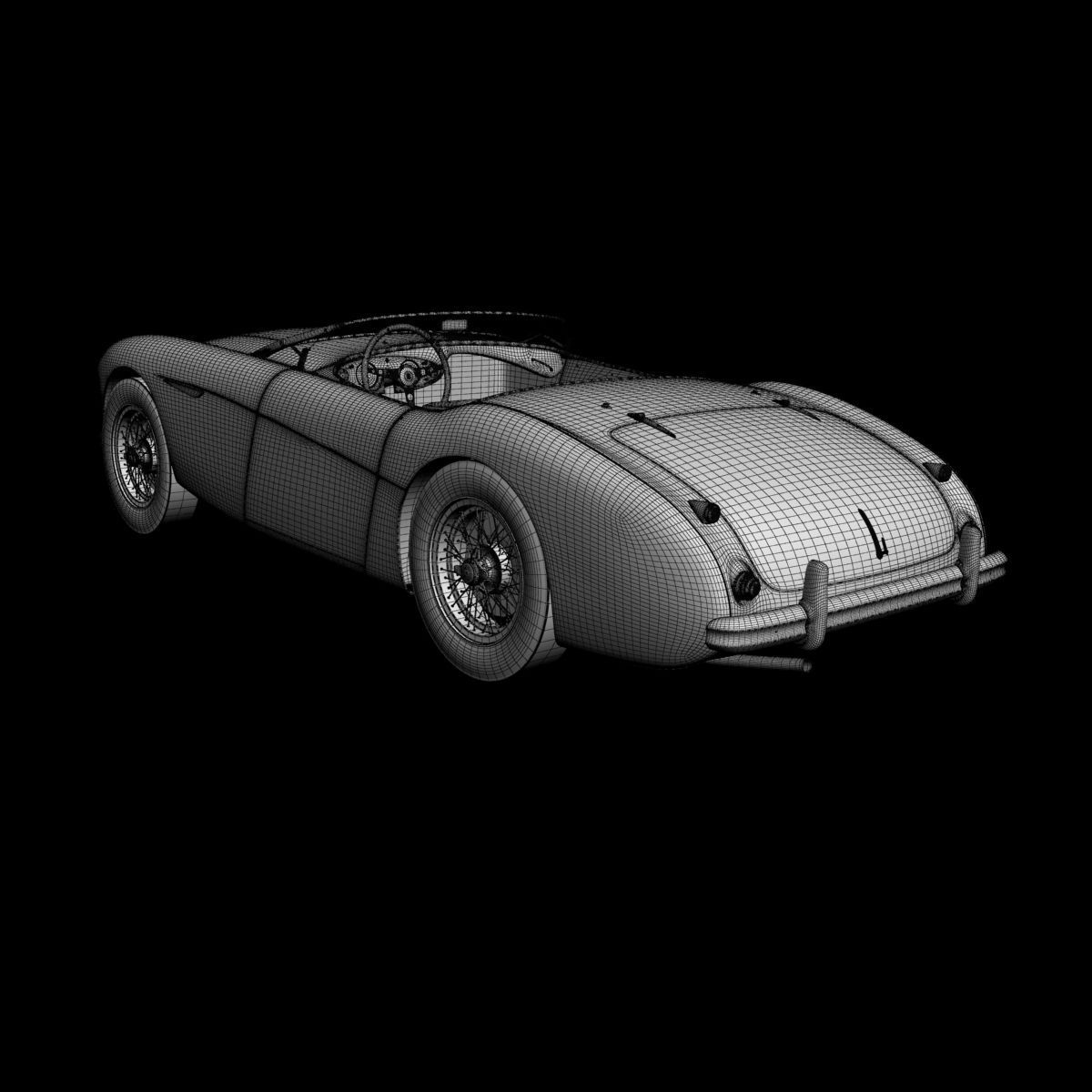 Austin-Healey 100-4 3D model | CGTrader