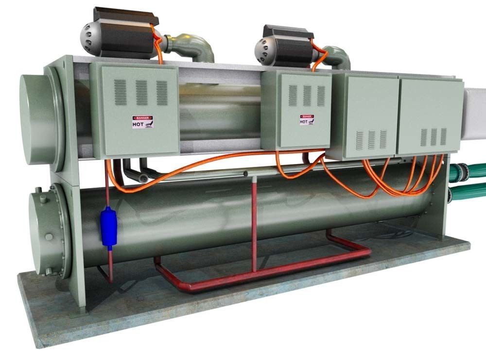 chiller 3D model | CGTrader