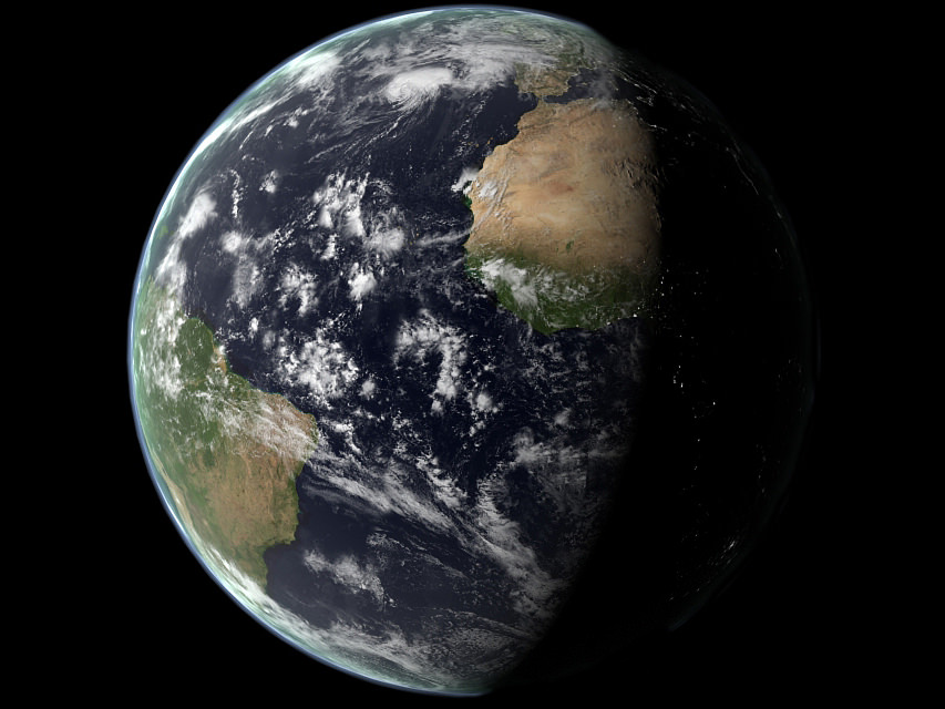 The Earth 3D Model MAX - CGTrader.com