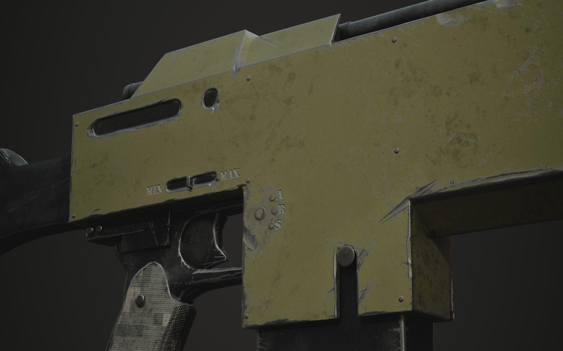 3D model Lasgun VR / AR / low-poly | CGTrader