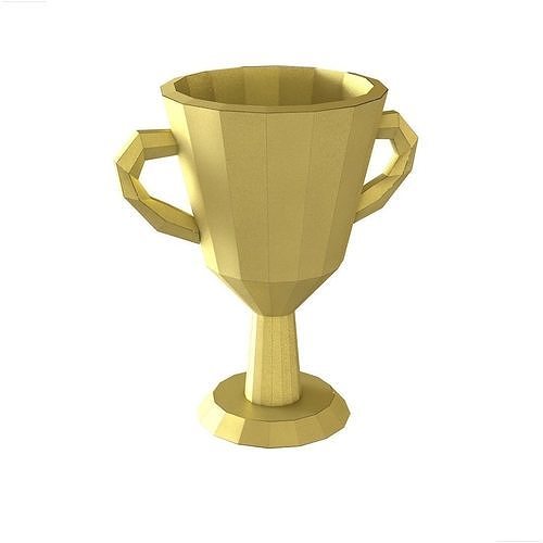3D model Lowpoly trophy VR / AR / low-poly | CGTrader