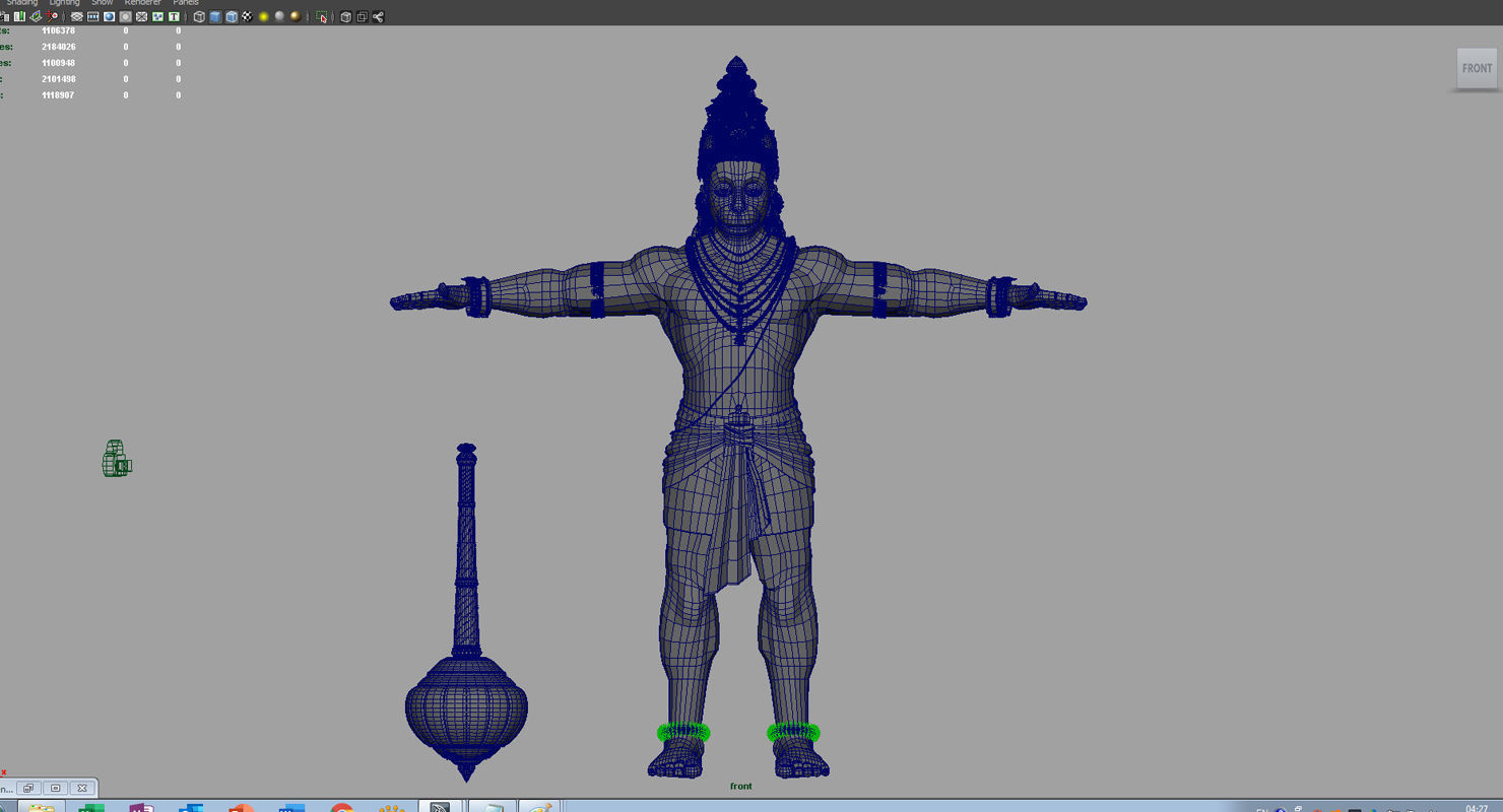hanuman 3d model 3D model | CGTrader