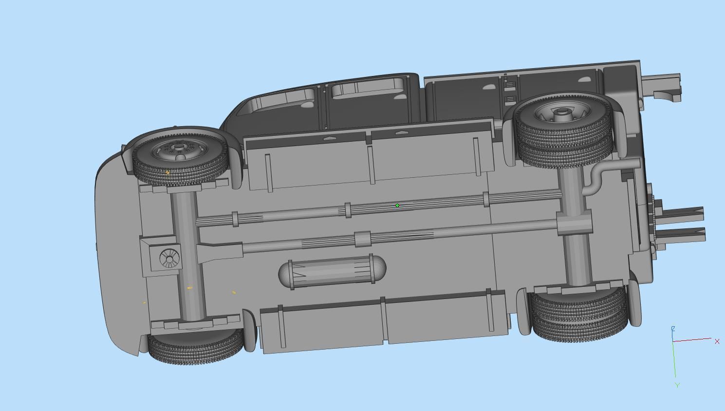 fire engine 3D model 3D printable | CGTrader