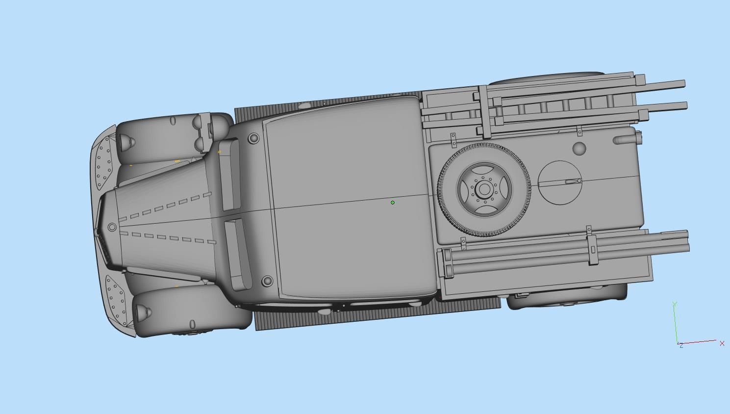 fire engine 3D model 3D printable | CGTrader