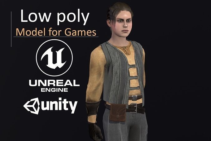 3D model Linki VR / AR / low-poly rigged | CGTrader