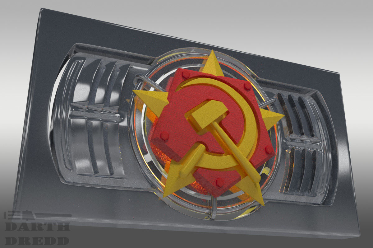 Red Alert 2 Soviet Logo 3D model | CGTrader