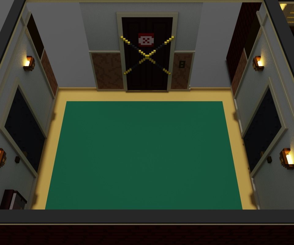 3D model Voxel The Big Bang Theory House VR / AR / low-poly | CGTrader