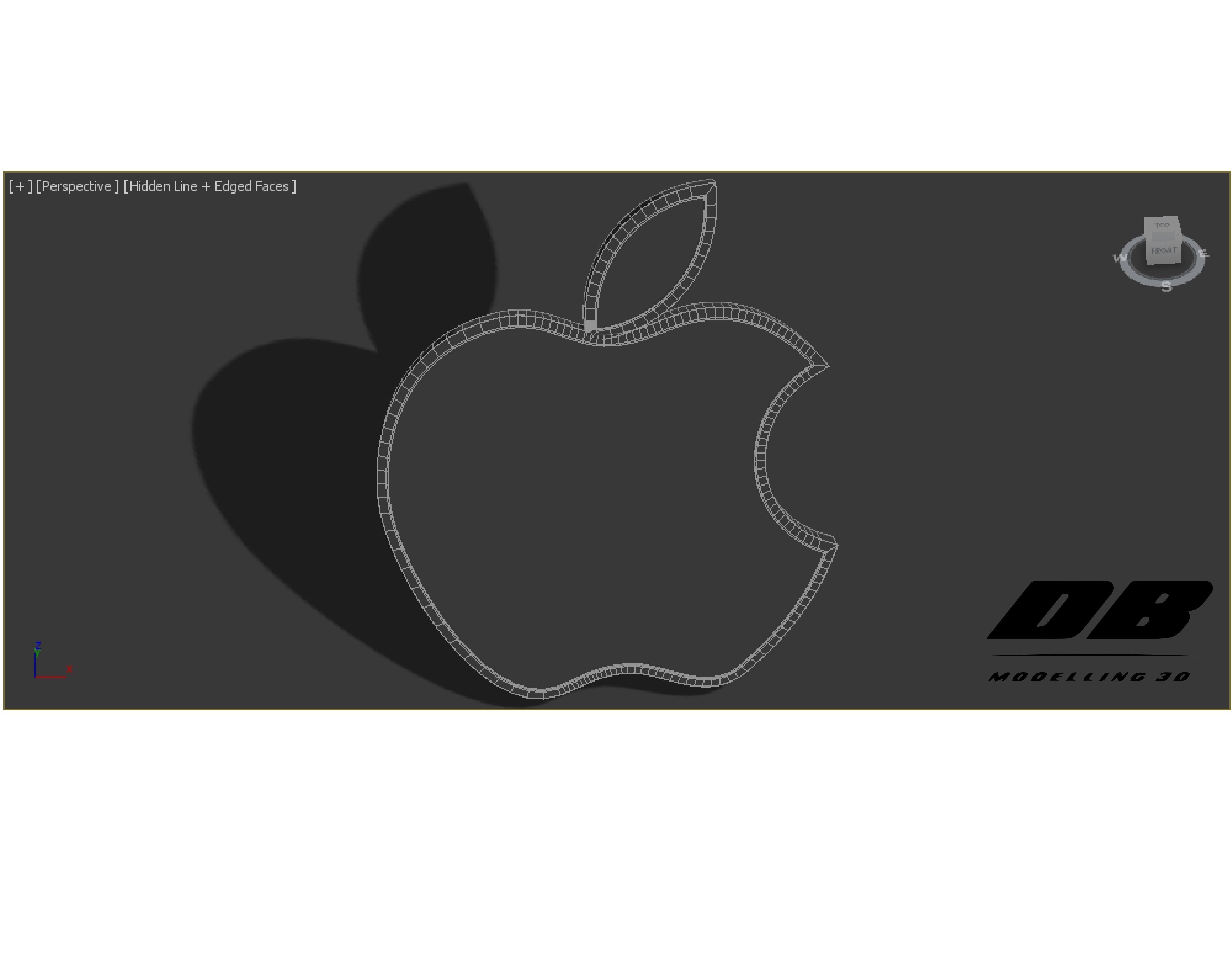 Apple Logo 3D model | CGTrader