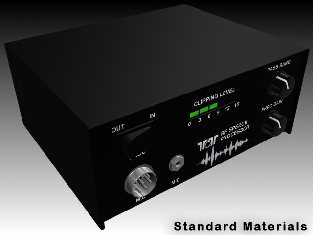 RF Speech Processor 3D Model MAX OBJ 3DS STL WRL WRZ | CGTrader.com