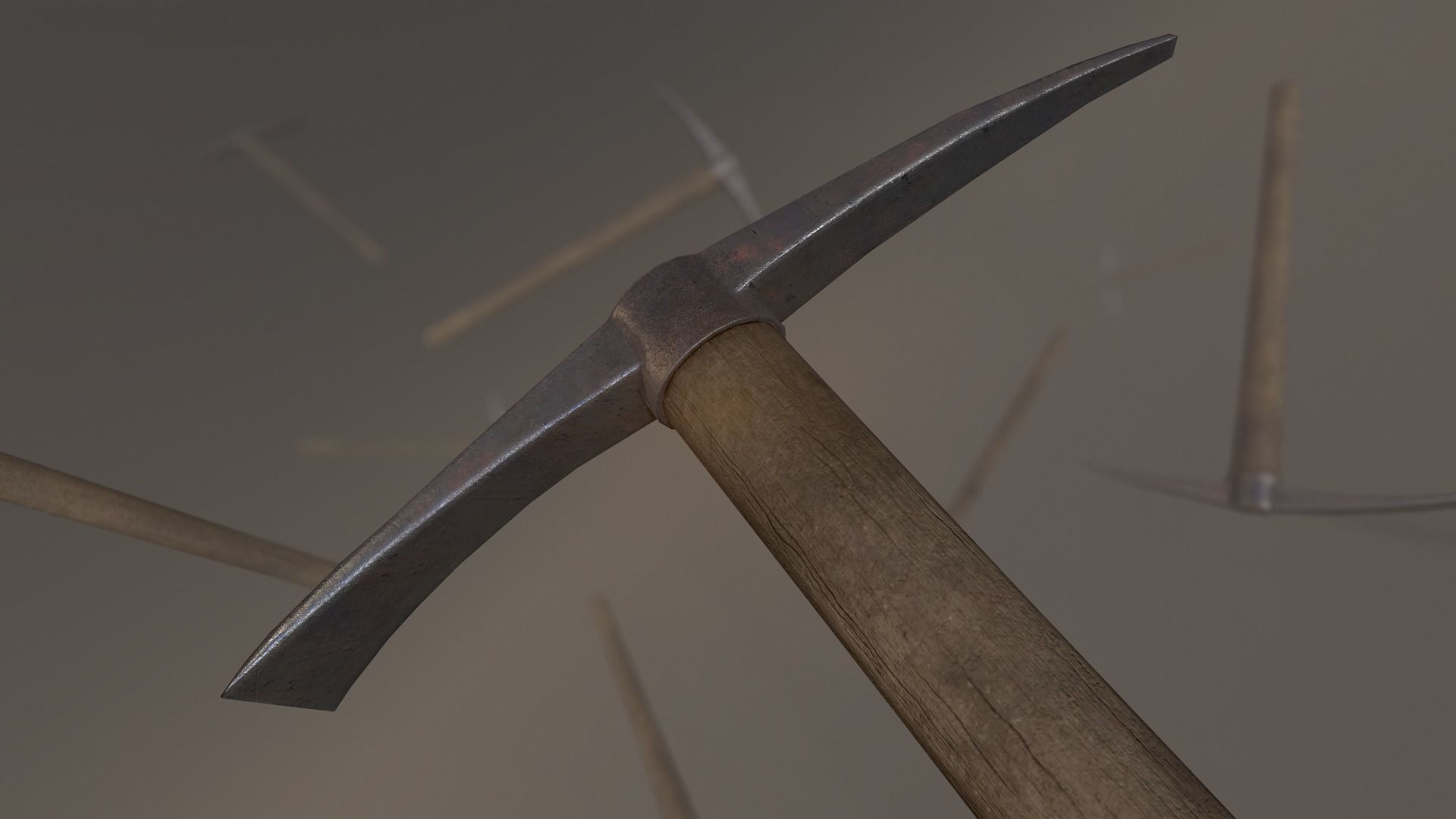 Pickaxe - Game ready 3D model | CGTrader