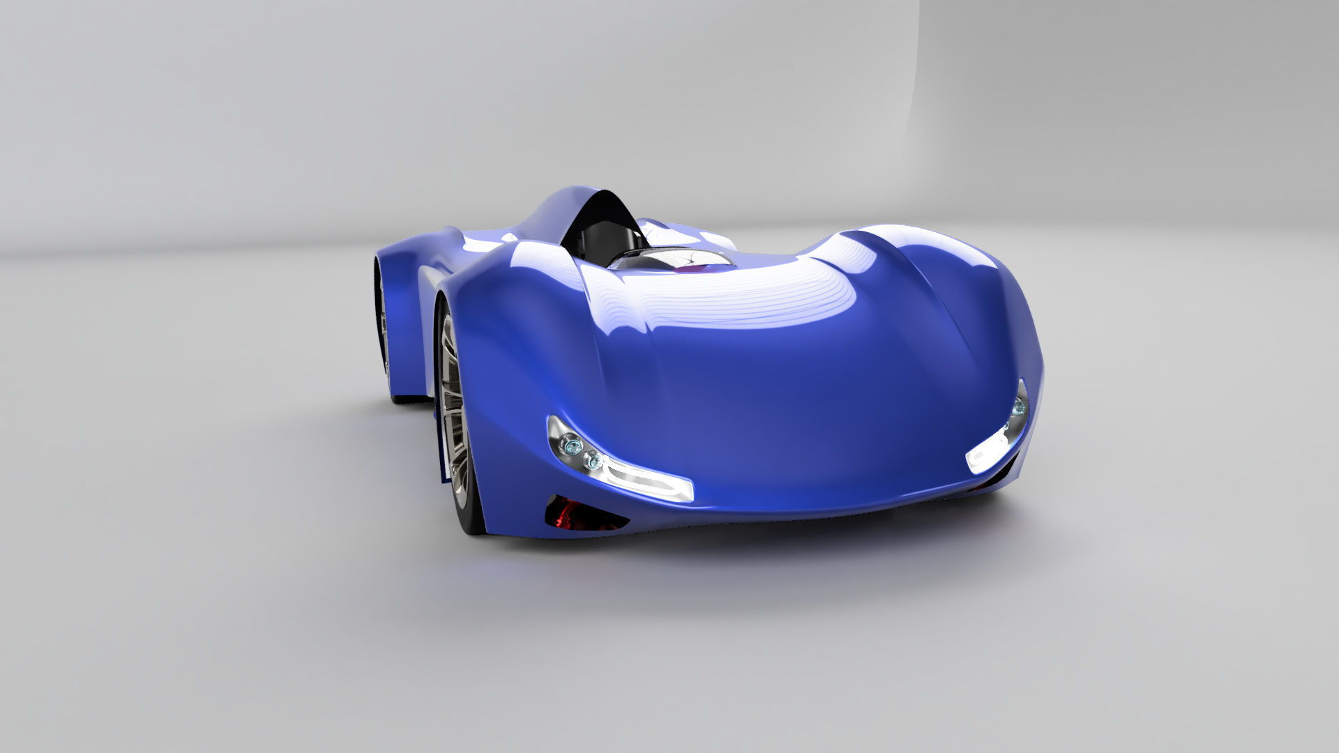 prototype race car 3D model | CGTrader