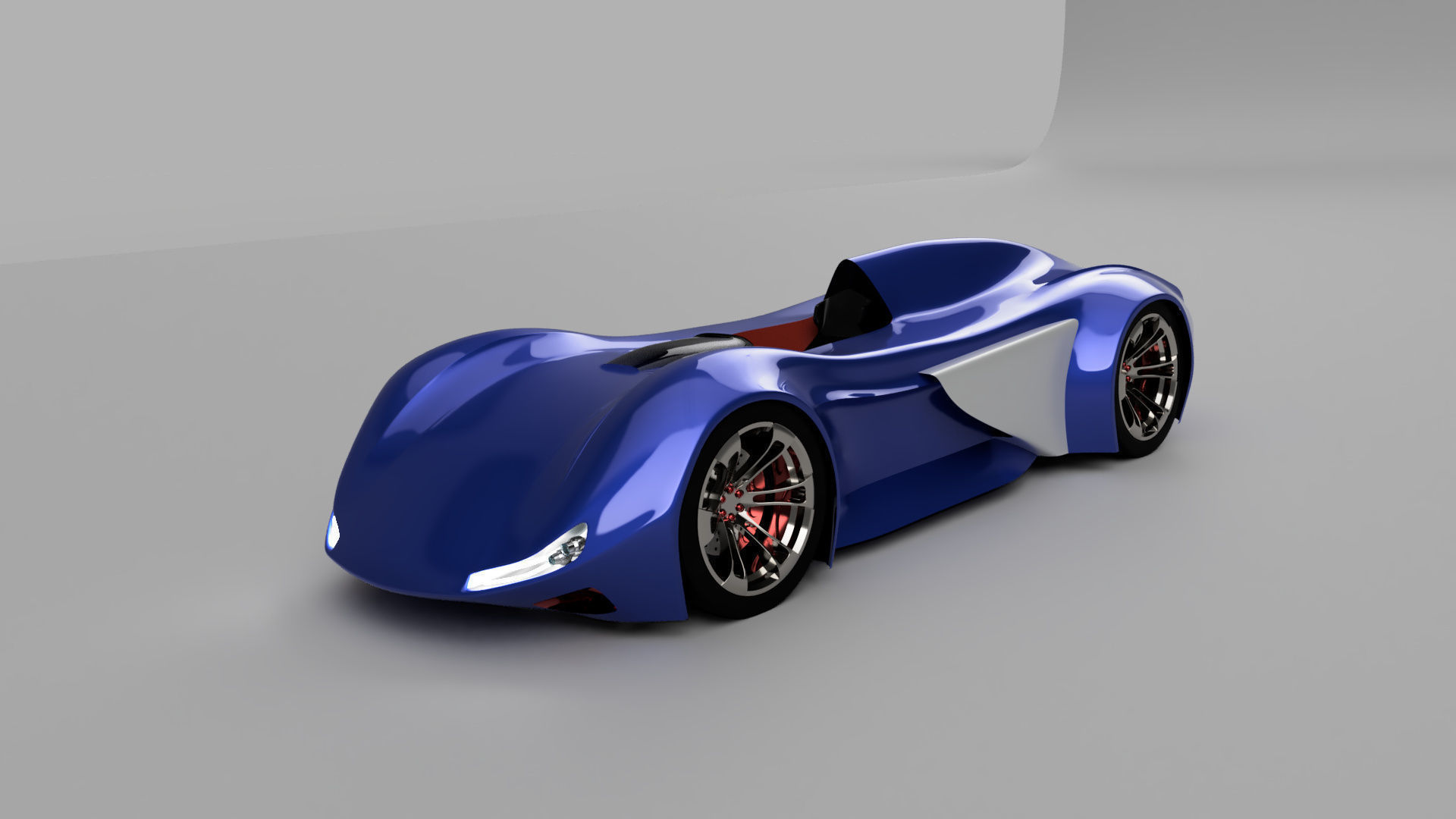 prototype race car 3D model | CGTrader