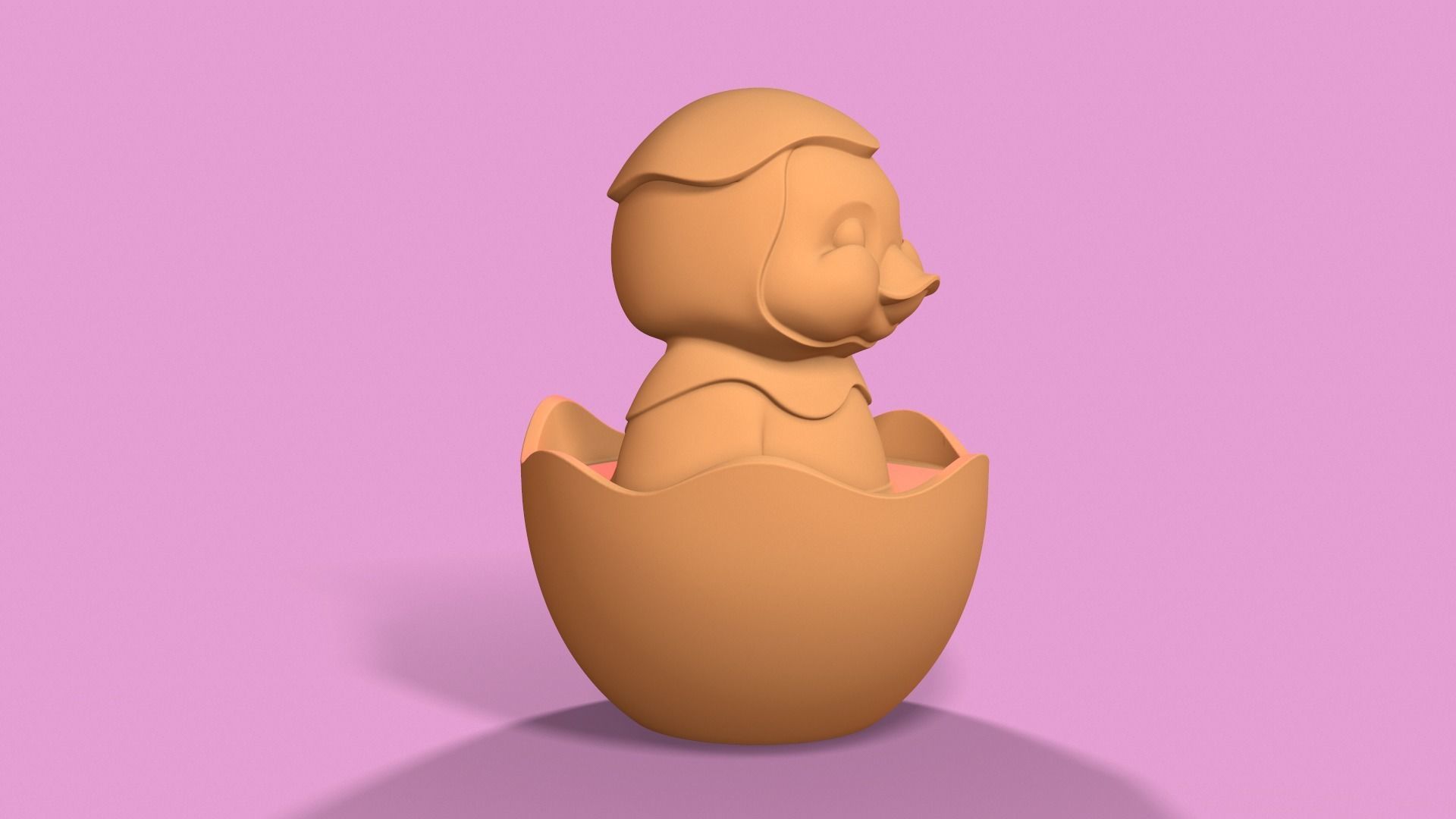 Easter Duckling 3D model 3D printable | CGTrader