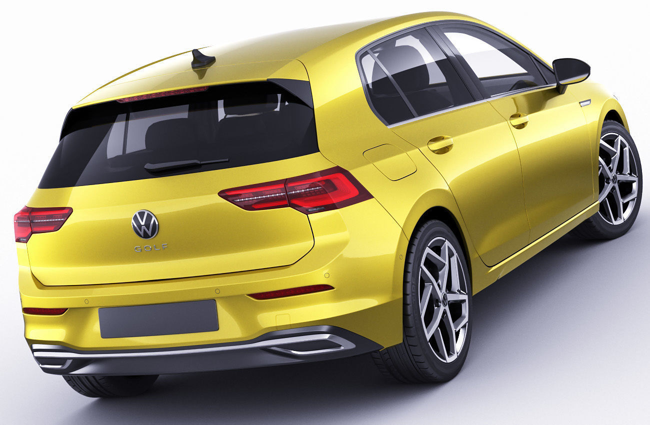 VW Golf 2020 3D model | CGTrader
