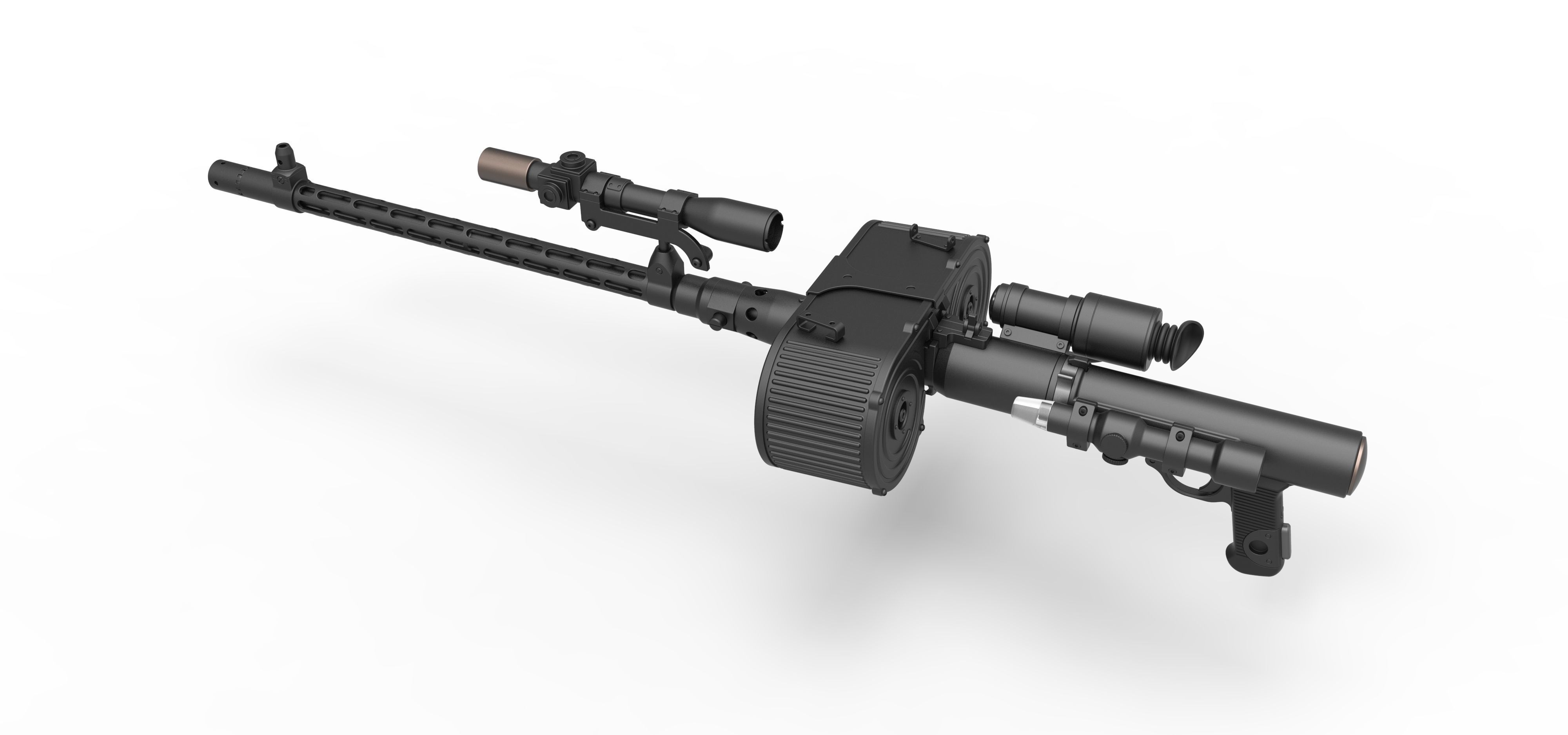 Stormtrooper Blaster RT-97C from the movie Star Wars 3D model | CGTrader