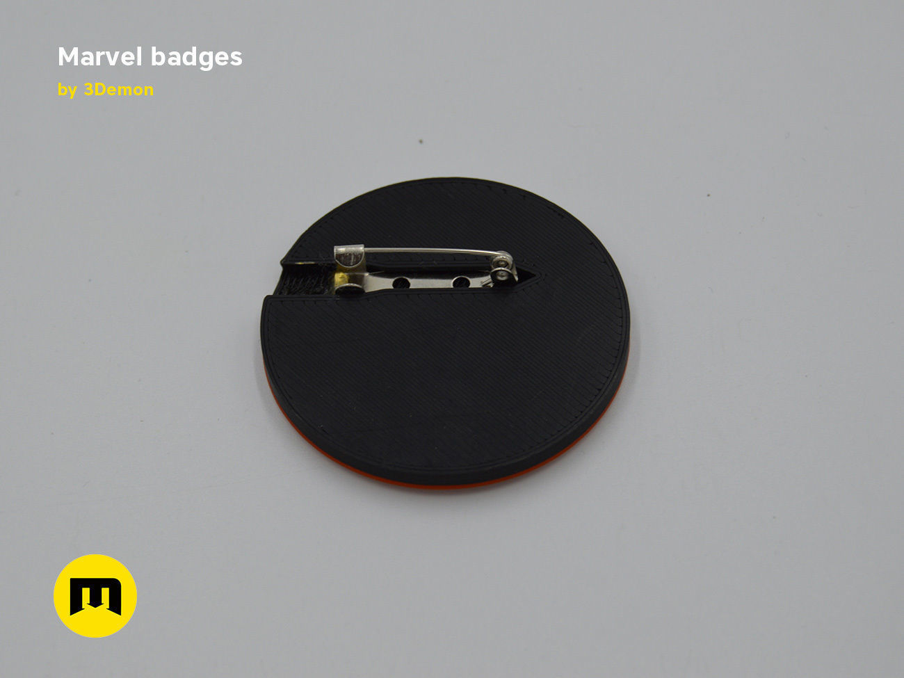 Marvel Badge Designs With Colors 3D model 3D printable | CGTrader