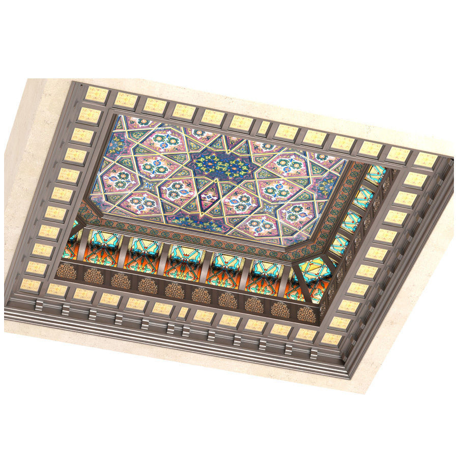 Ceiling in oriental style Arabic ceiling set 3D model | CGTrader