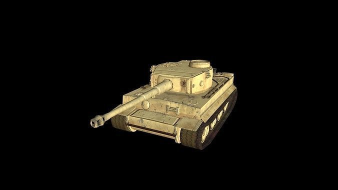 WWII Tiger 1 Tank free VR / AR / low-poly 3D model | CGTrader